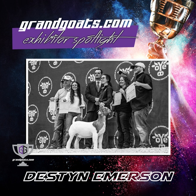 Destyn Emerson - GrandGoats.com