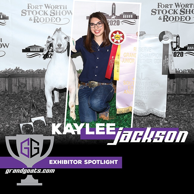 Kaylee Jackson - GrandGoats.com