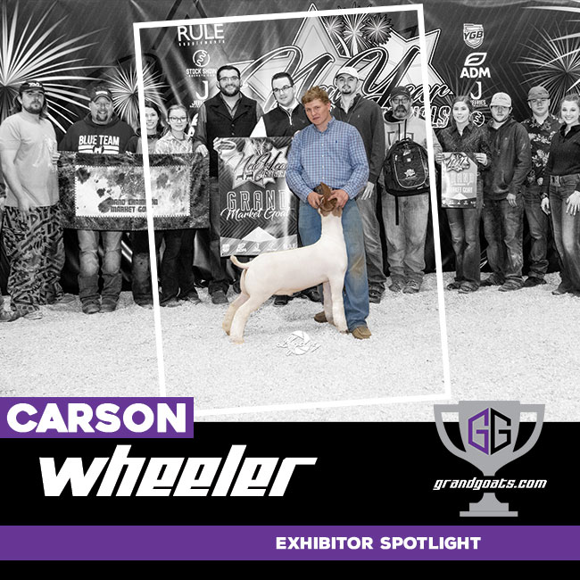 Carson Wheeler - GrandGoats.com