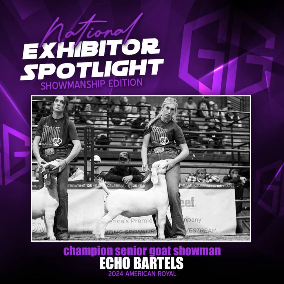 Echo Bartels - GrandGoats.com